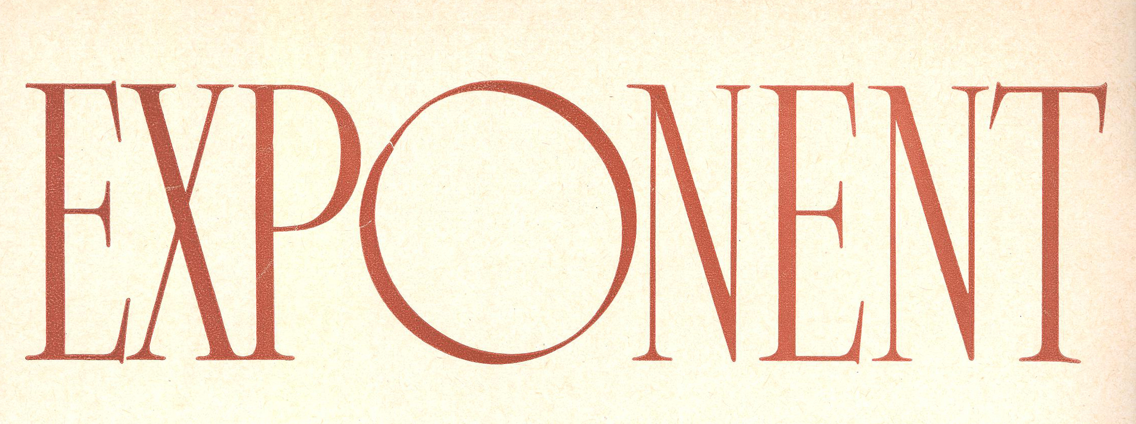 The Exponent – Erma Bombeck Collection